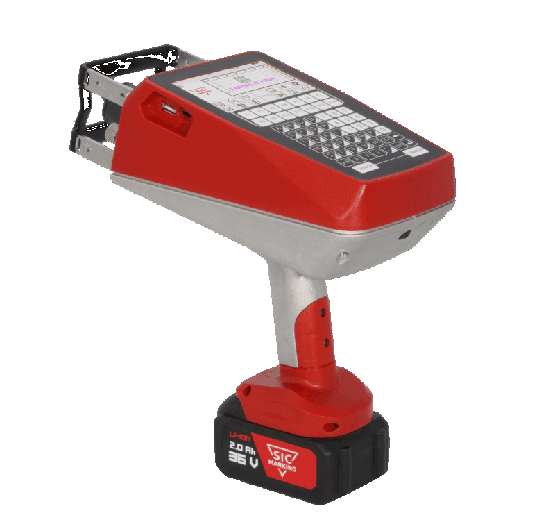 Dot peen marking gun E-MARK XL, light portable engraver